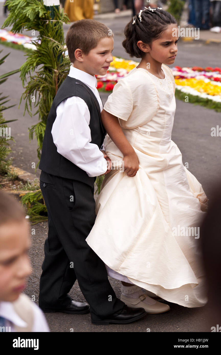 Procession in Santana on Madeira Stock Photo - Alamy