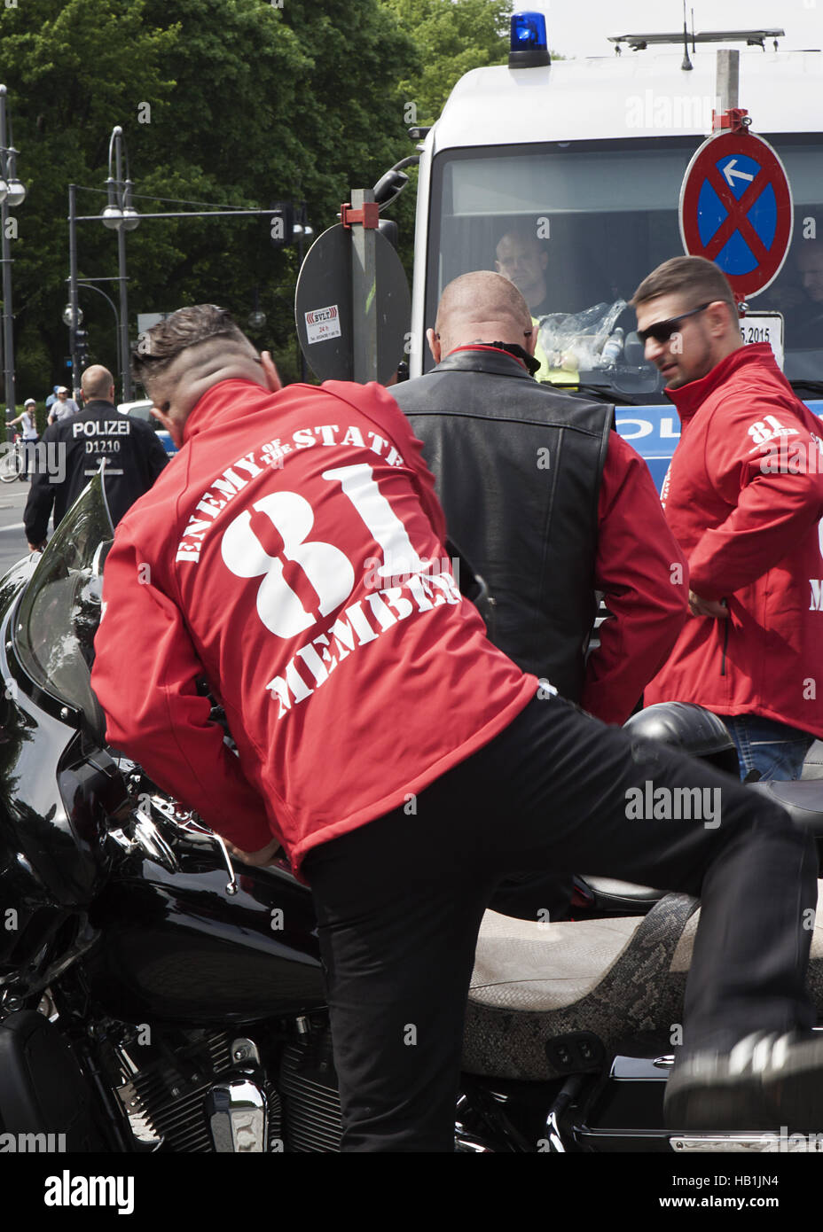 Hells angels and jacket hi-res stock photography and images - Alamy