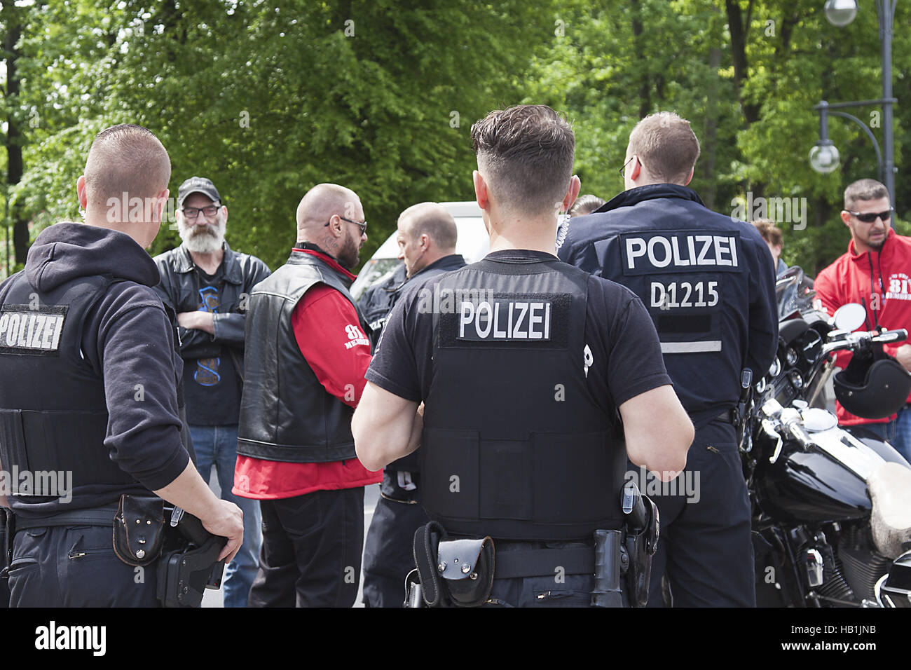 Member motorcycle club hells angels hi-res stock photography and images ...