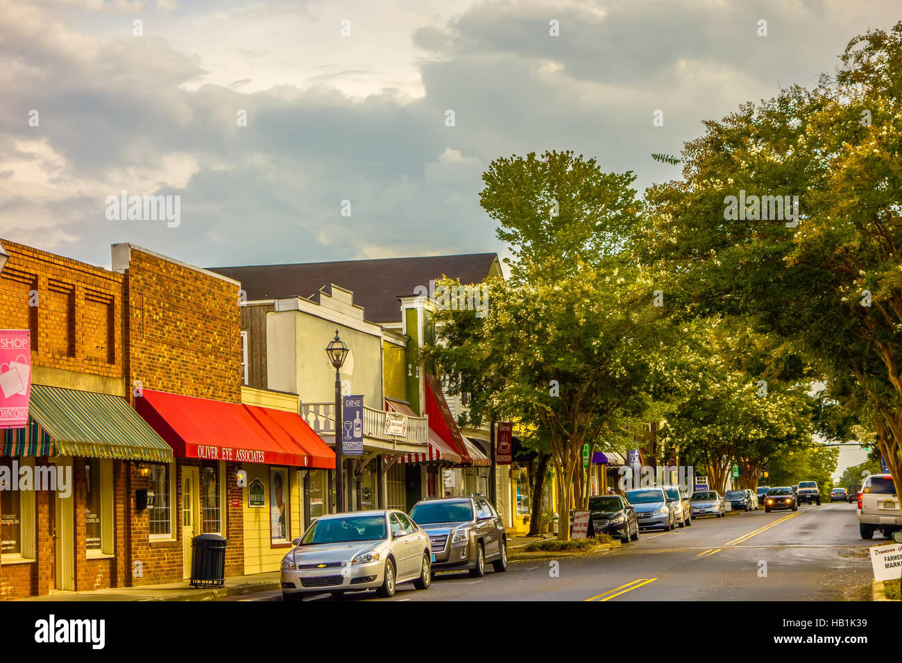 york south carolina white rose city Stock Photo - Alamy