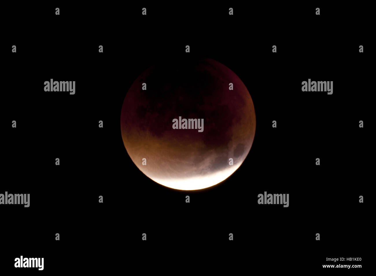 On night total lunar eclipse hi-res stock photography and images - Alamy