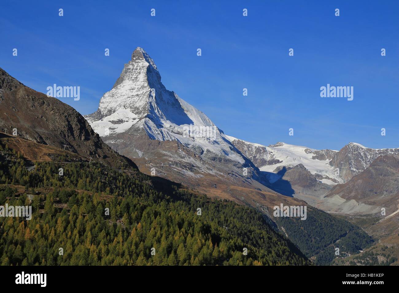 Matterhorn in autumn hi-res stock photography and images - Alamy
