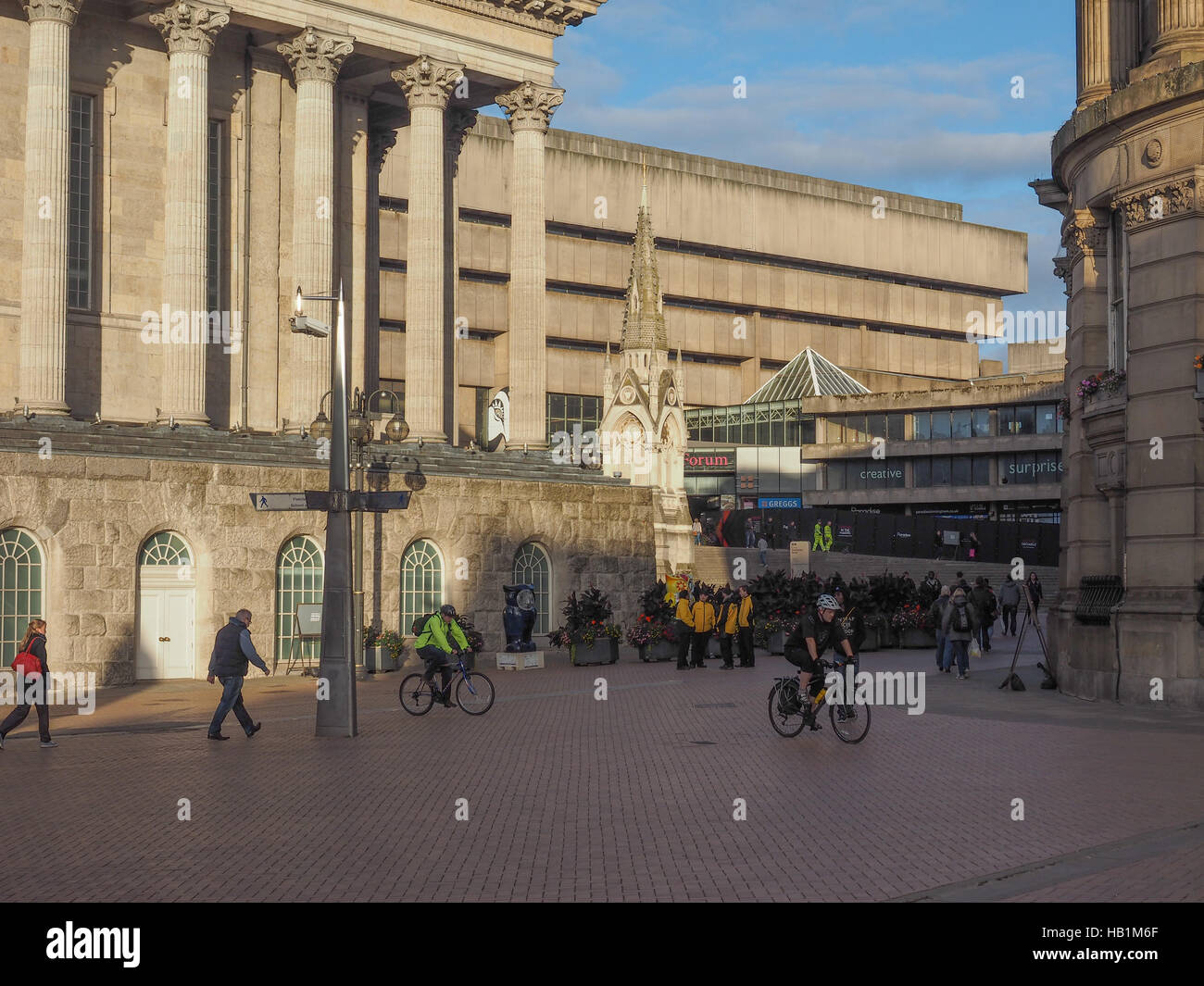 Birmingham city centre 2015 hi-res stock photography and images - Alamy