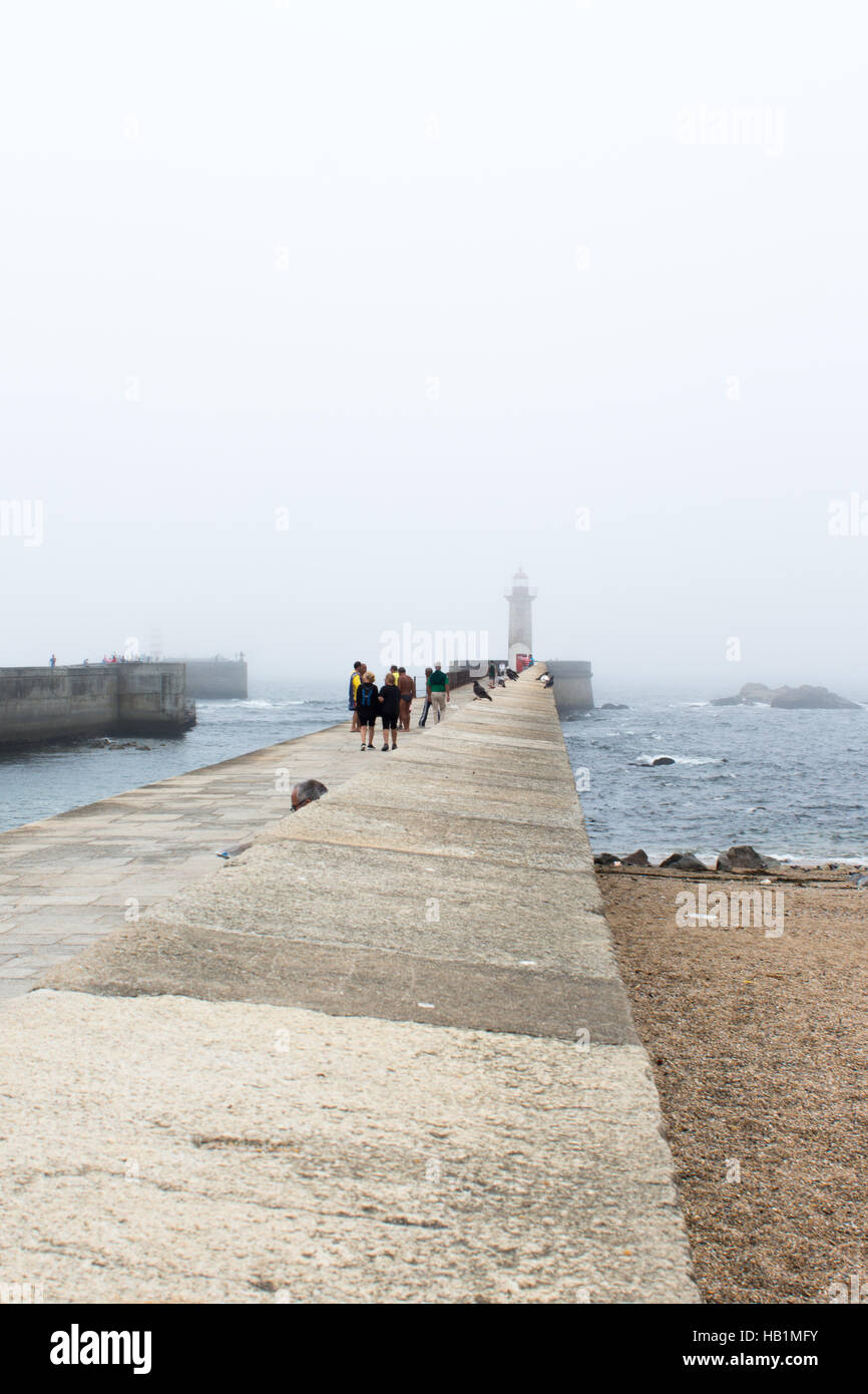 Lighthouse on the beach Stock Photo - Alamy