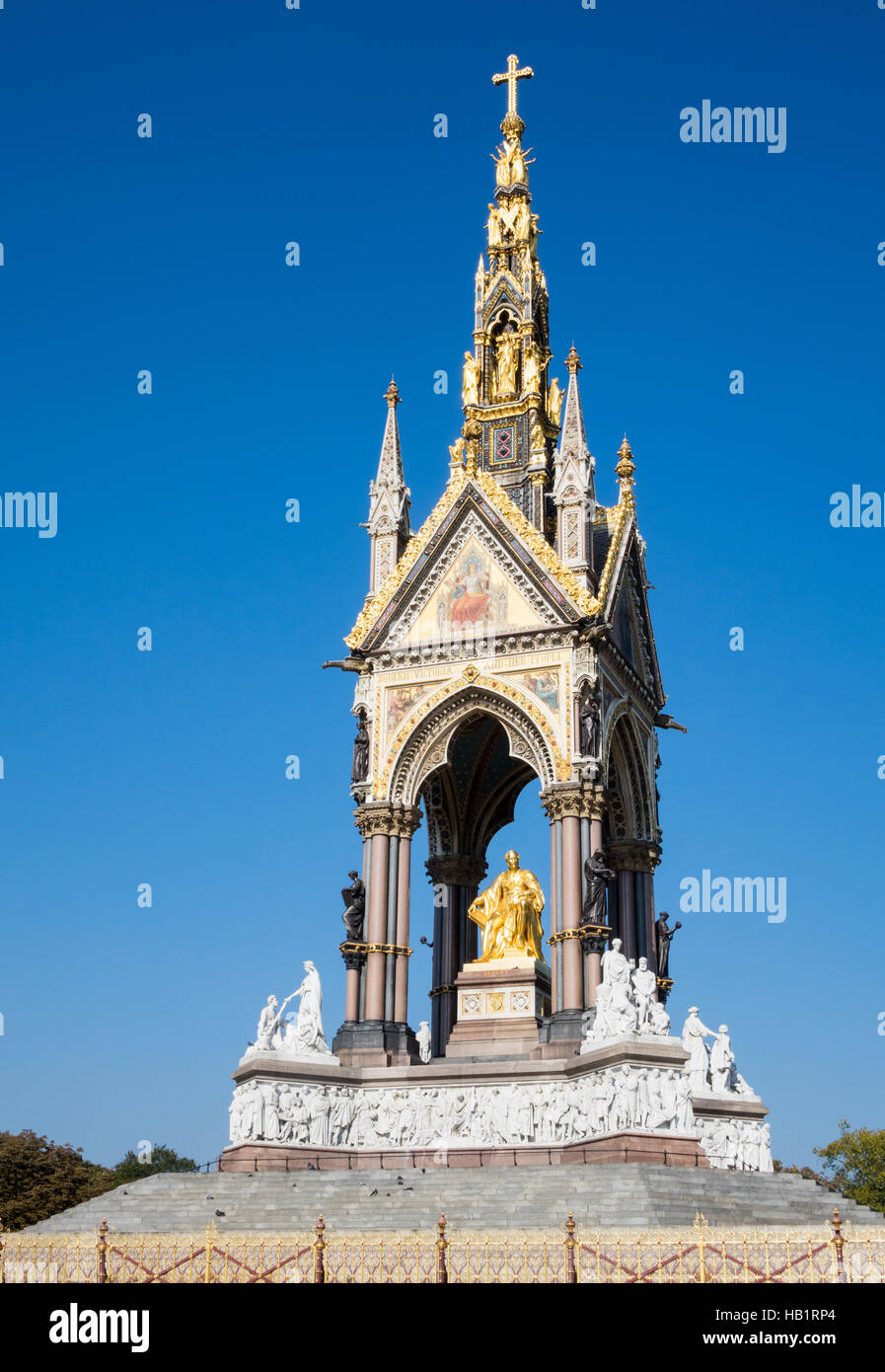 Albert Memorial in London Stock Photo - Alamy