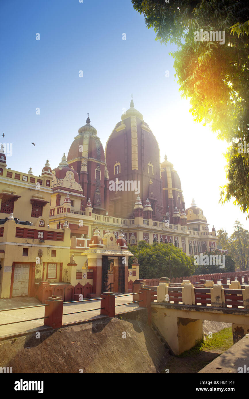 Laxmi Narayan temple Stock Photo - Alamy