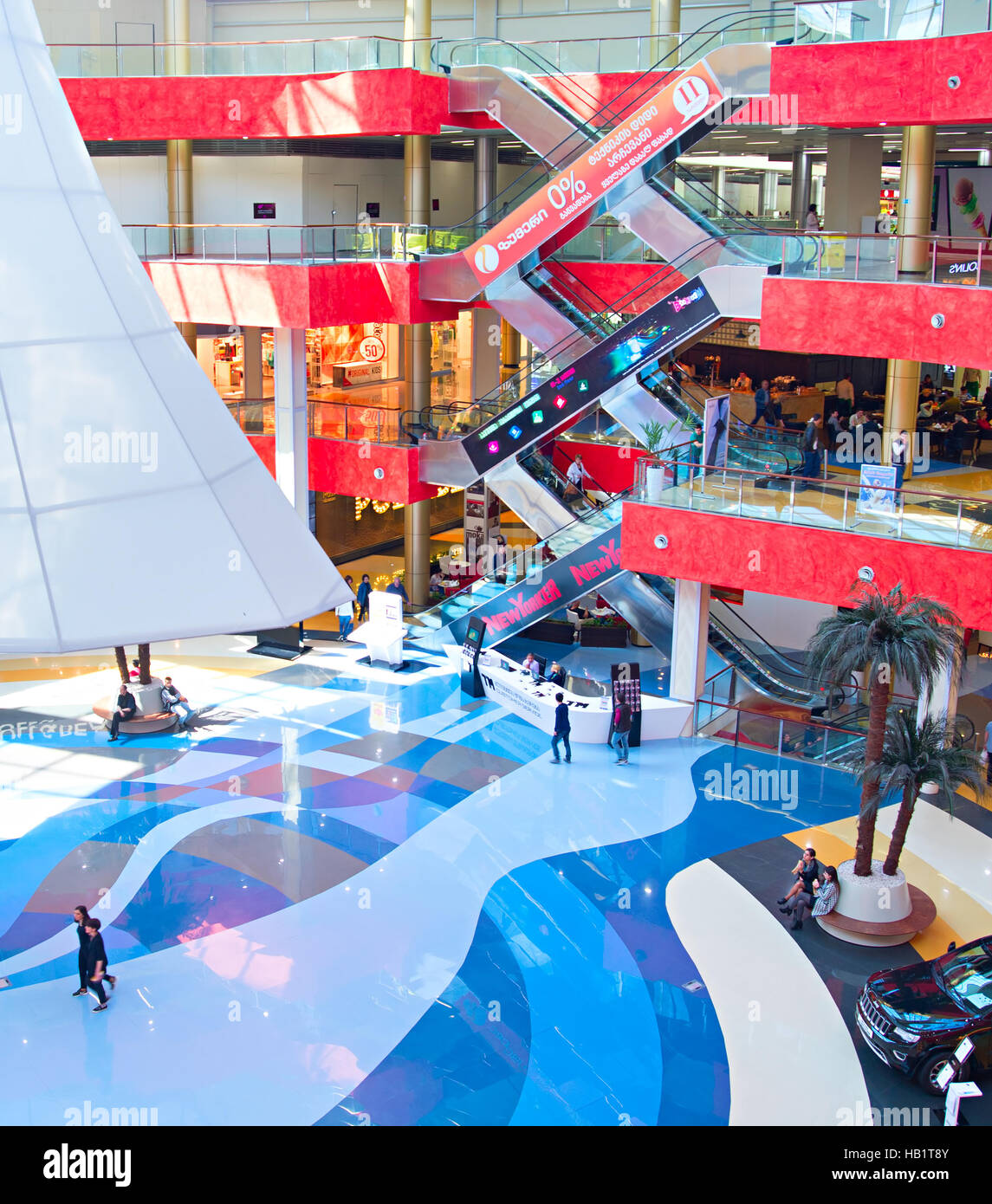 Tbilisi Mall top view, Georgia Stock Photo - Alamy