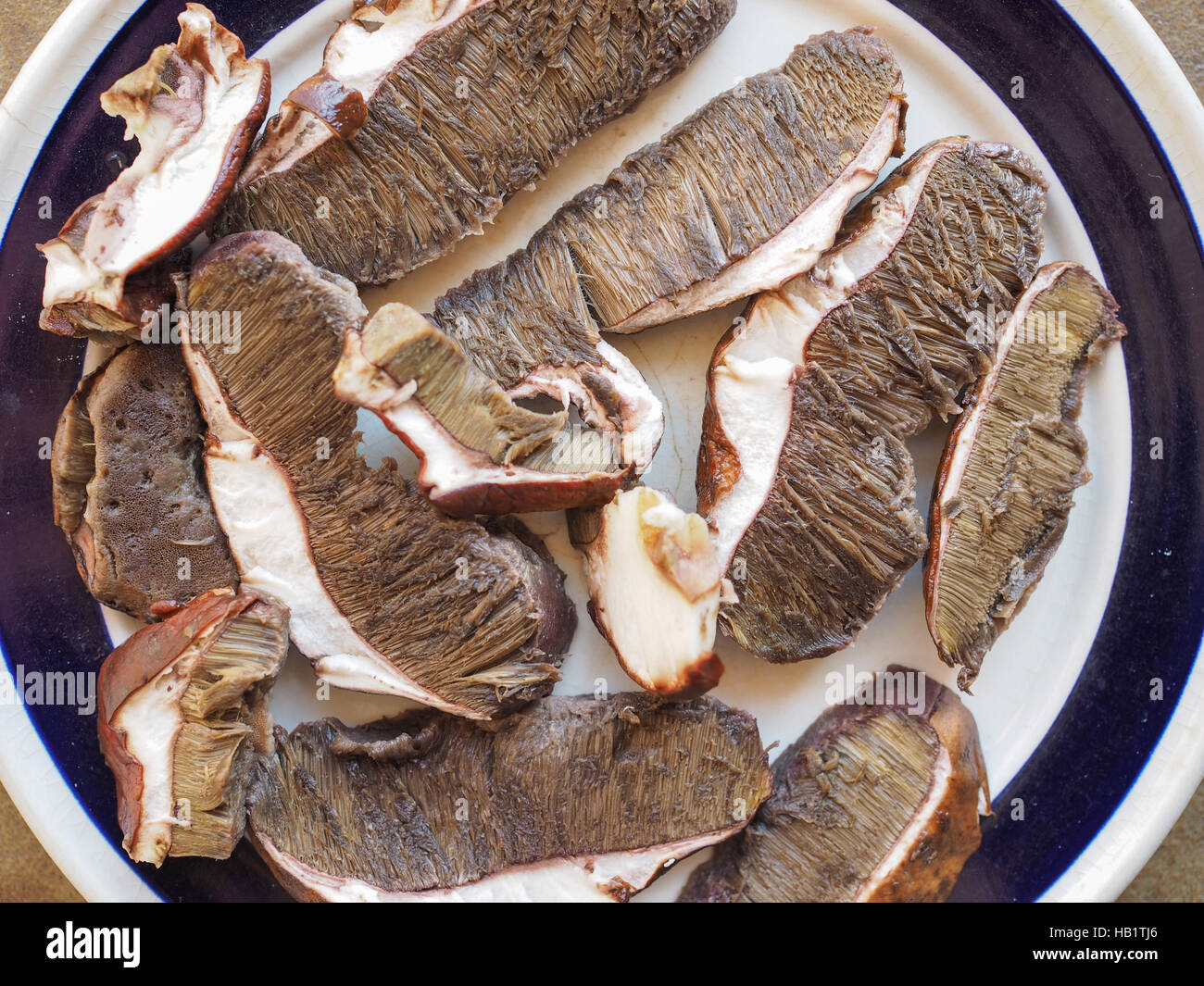 Porcini mushrooms food Stock Photo - Alamy