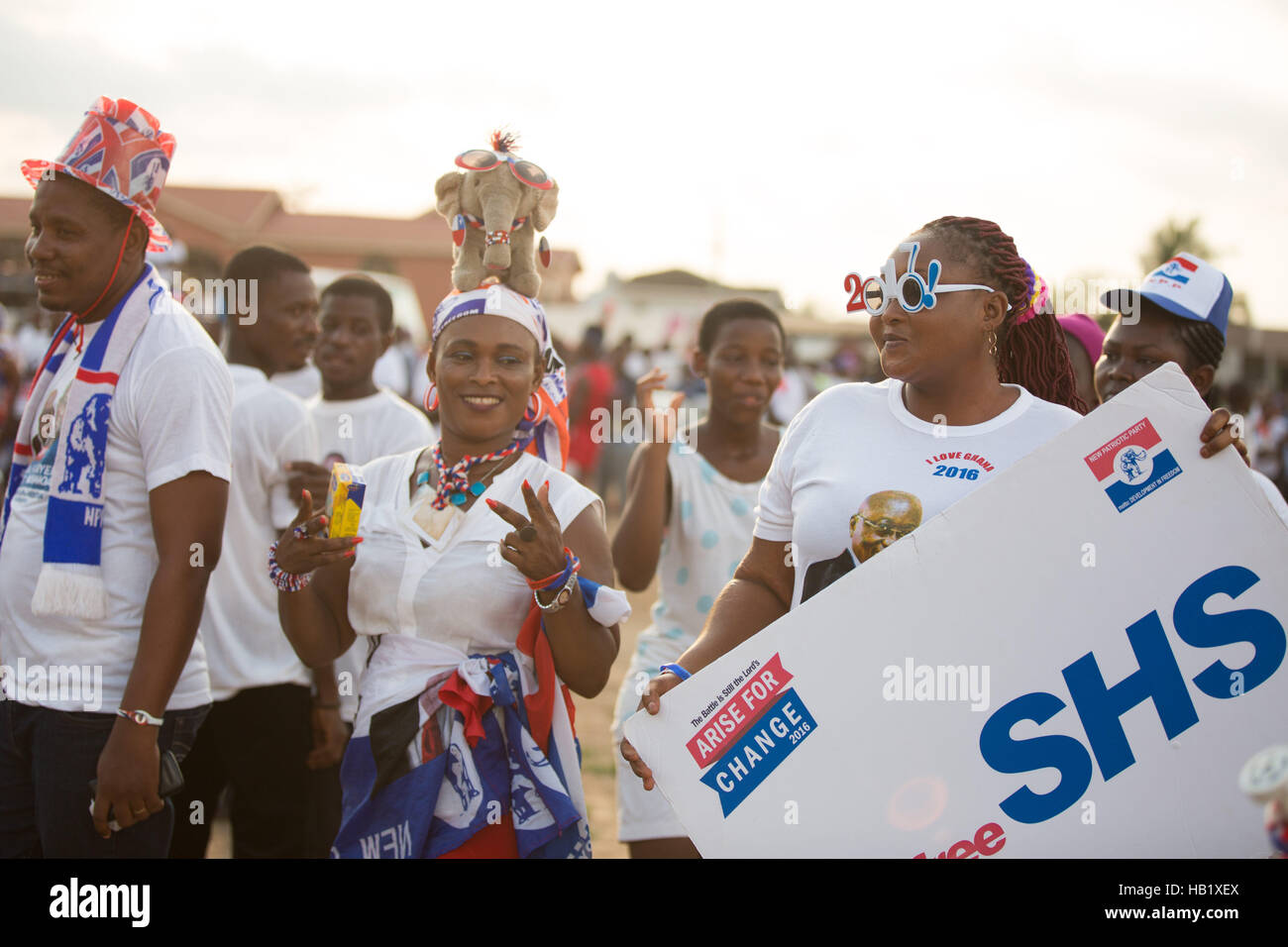 December 3, 2016 - 12.03.16 Accra, Ghana- The New Patriotic Party (NPP ...