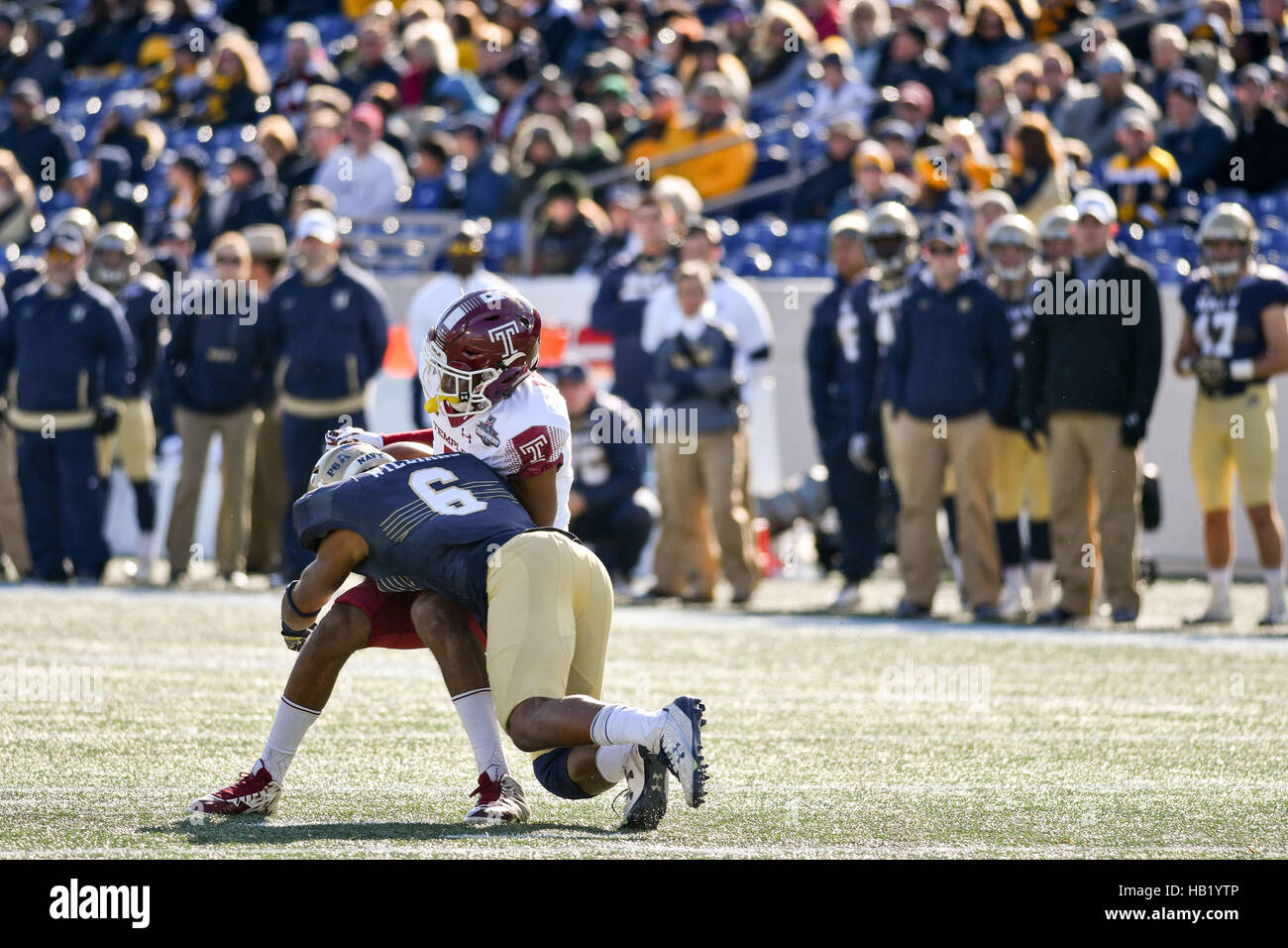 Annapolis, Maryland, USA. 3rd Dec, 2016. Temple's WR, ADONIS JENNINGS ...