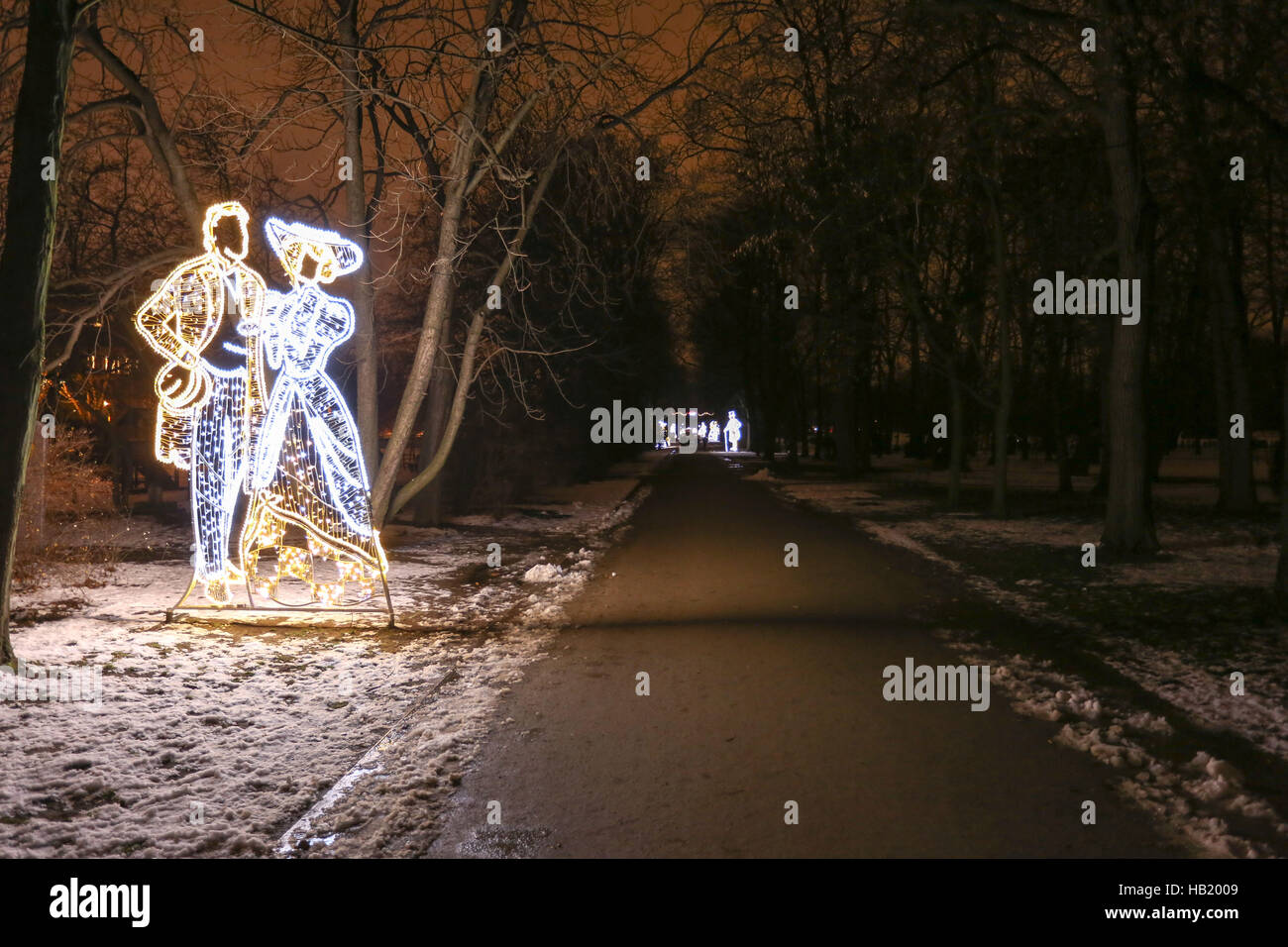 Warsaw, Poland. 3rd Dec, 2016. Warsaw started Christmas season with ...