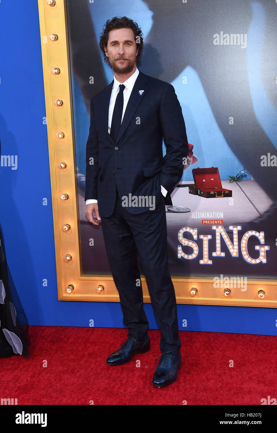 Los Angeles, California, USA. 3rd Dec, 2016. Matthew McConaughey ...