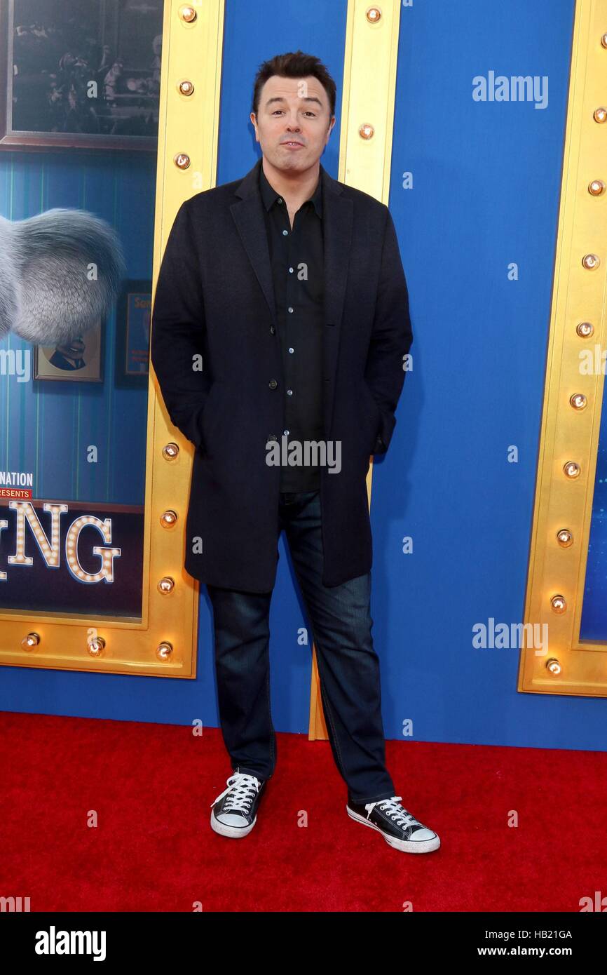Los Angeles, CA, USA. 3rd Dec, 2016. Seth MacFarlane at arrivals for ...