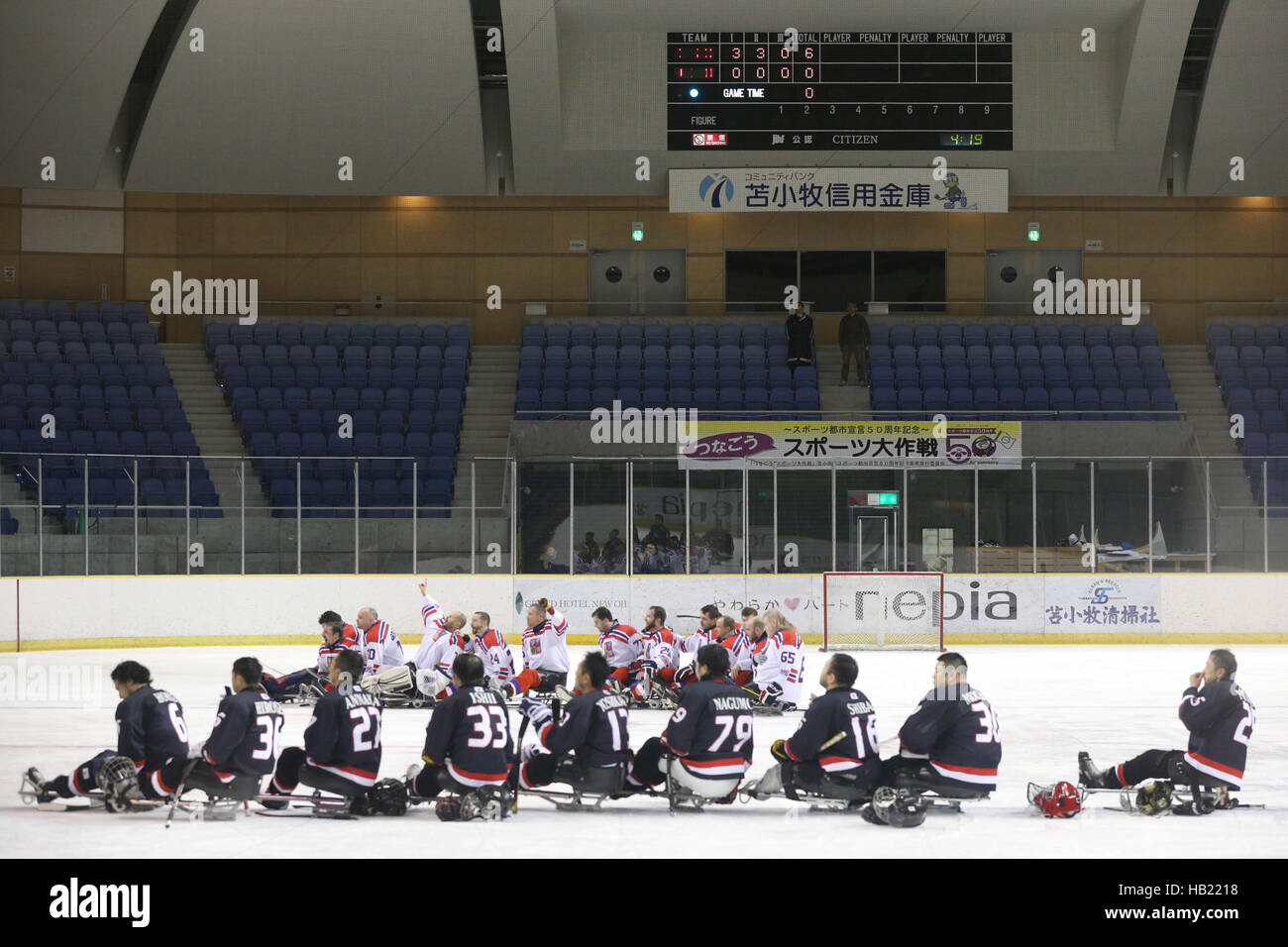 Japan team group (JPN), DECEMBER 3, 2016 : 2016 IPC Ice Sledge Hockey ...