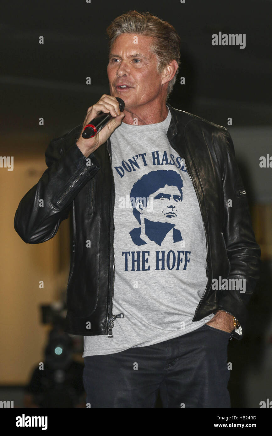 David hasselhoff comic con hi-res stock photography and images - Alamy
