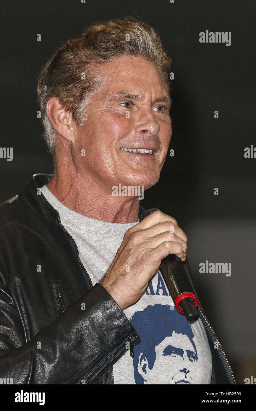 David hasselhoff comic con hi-res stock photography and images - Alamy