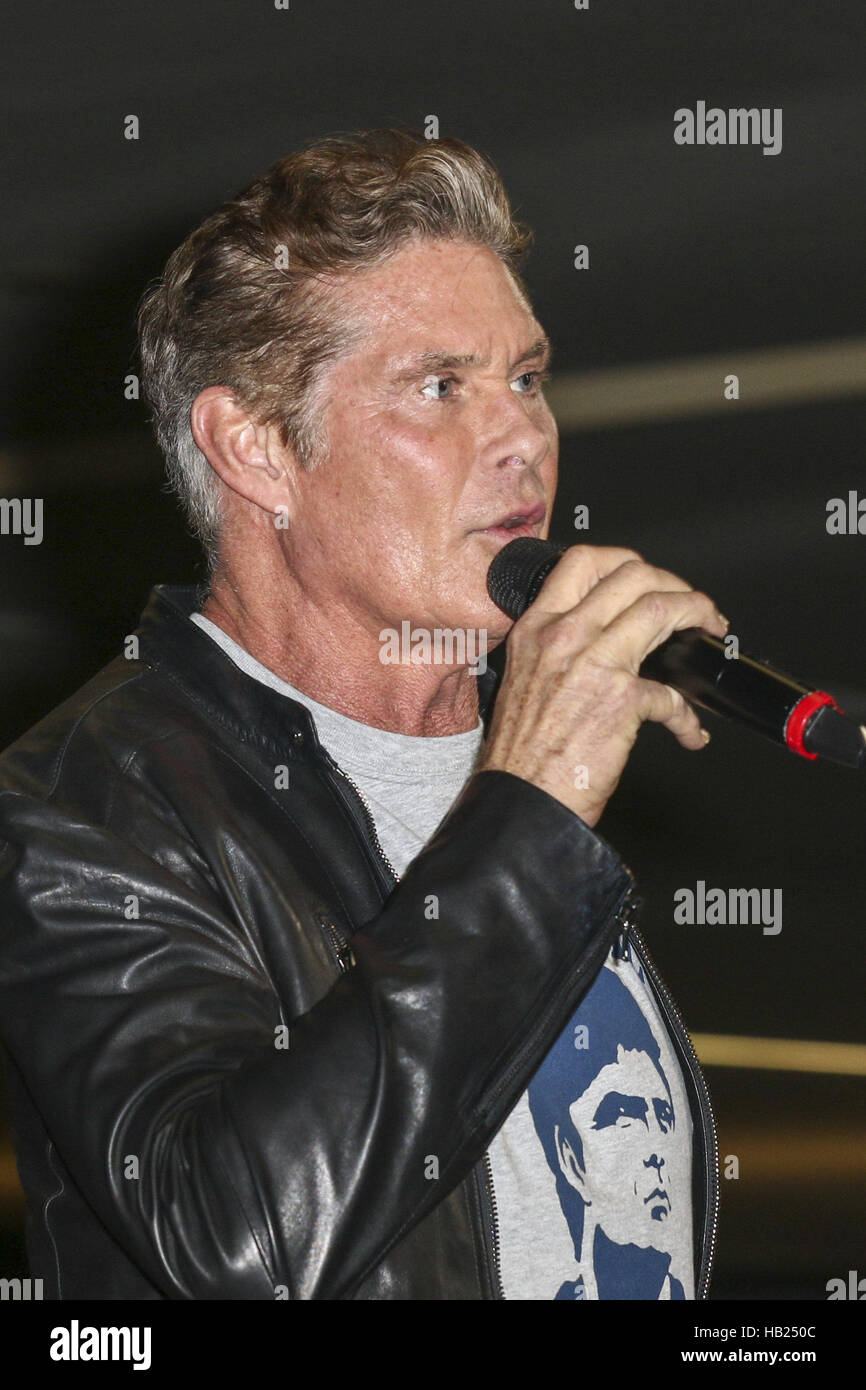 David hasselhoff comic con hi-res stock photography and images - Alamy