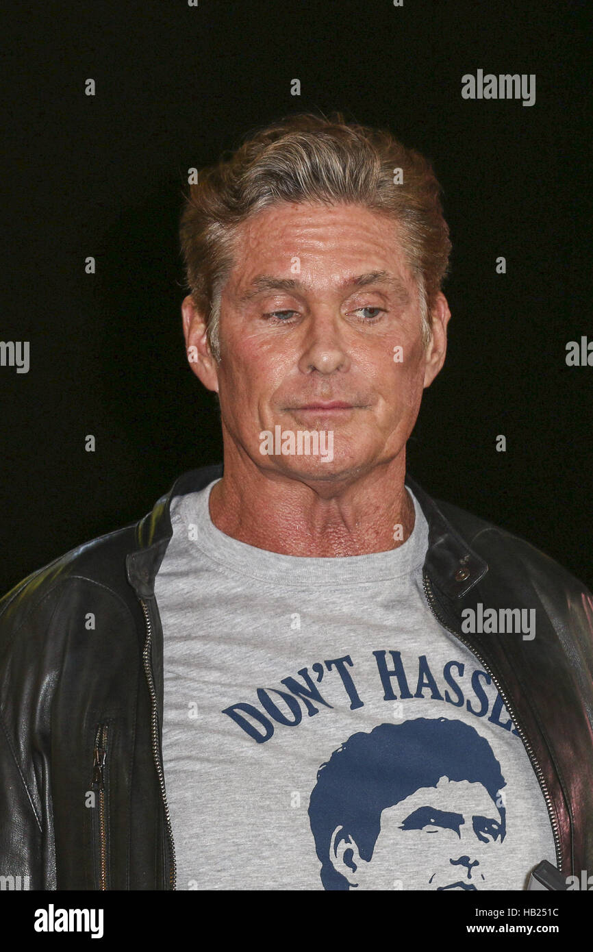 David hasselhoff comic con hi-res stock photography and images - Alamy