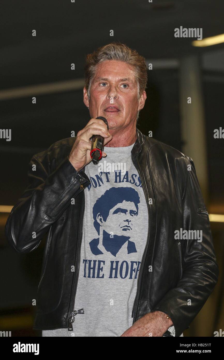 David hasselhoff comic con hi-res stock photography and images - Alamy