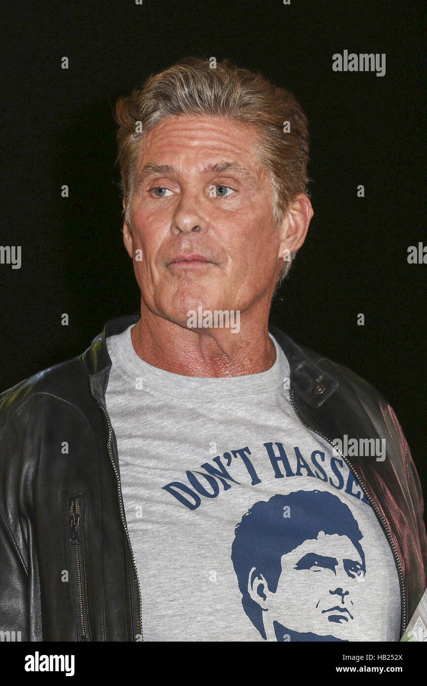 Dortmund, Germany. 03rd Dec, 2016. 01107966 David Hasselhoff visits ...