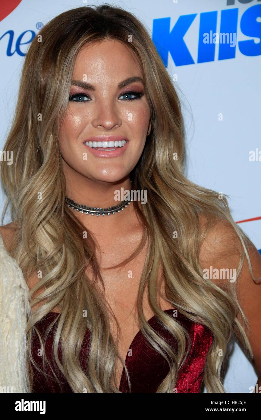 Becca Tilley at arrivals for KIIS FM's Jingle Ball 2016 Presented by ...