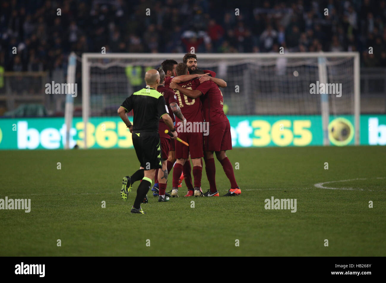 Olympic Stadium, Rome, Italy. 04th Dec, 2016. Serie A Football. Lazio ...