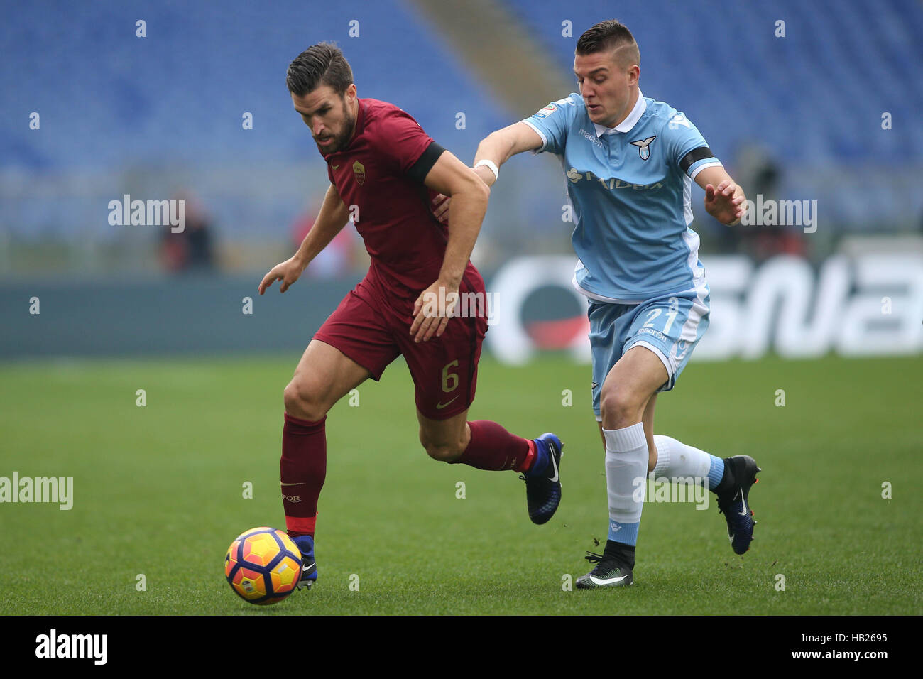 Olympic Stadium, Rome, Italy. 04th Dec, 2016. Serie A Football. Lazio ...