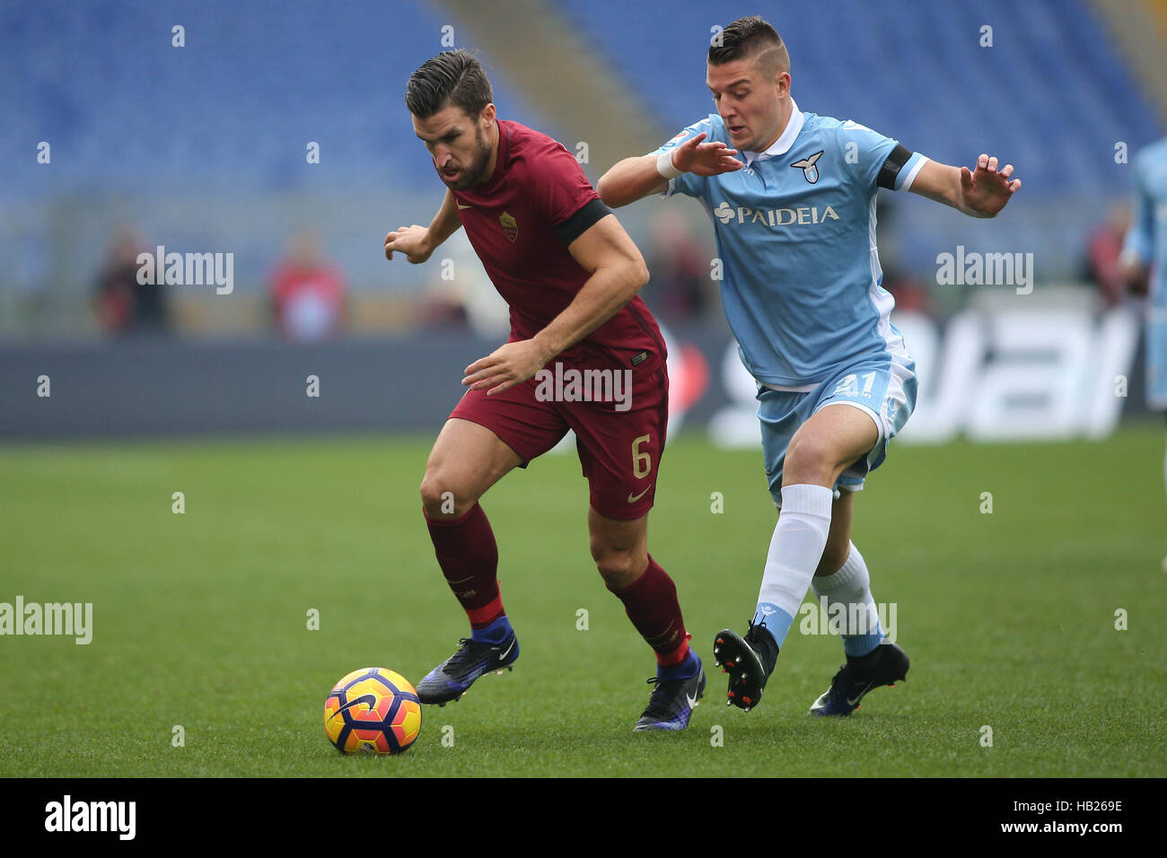Olympic Stadium, Rome, Italy. 04th Dec, 2016. Serie A Football. Lazio ...
