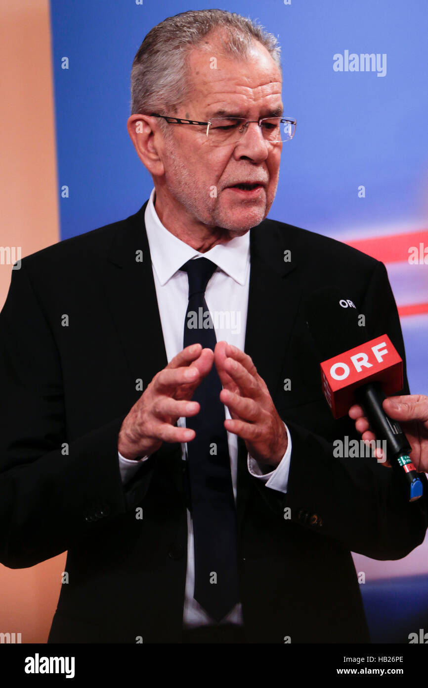 Vienna, Austria. 4th December 2016. The Austrian President elect ...