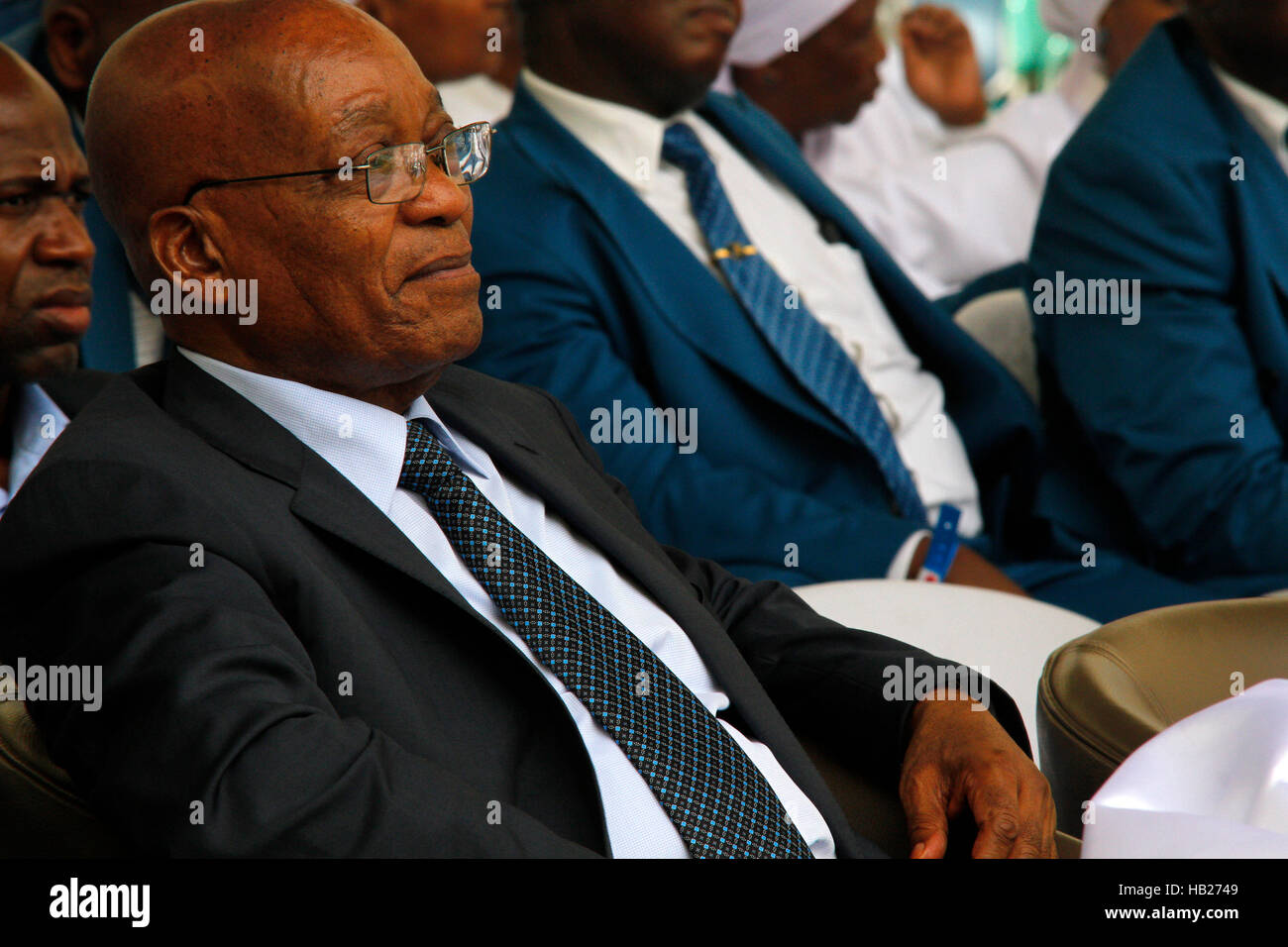 DURBAN - 4 December 2016 - South Africa's President Jacob Zuma attends ...