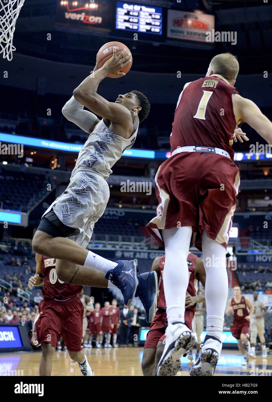 Washington, DC, USA. 4th Dec, 2016. Georgetown guard RODNEY PRYOR (23 ...