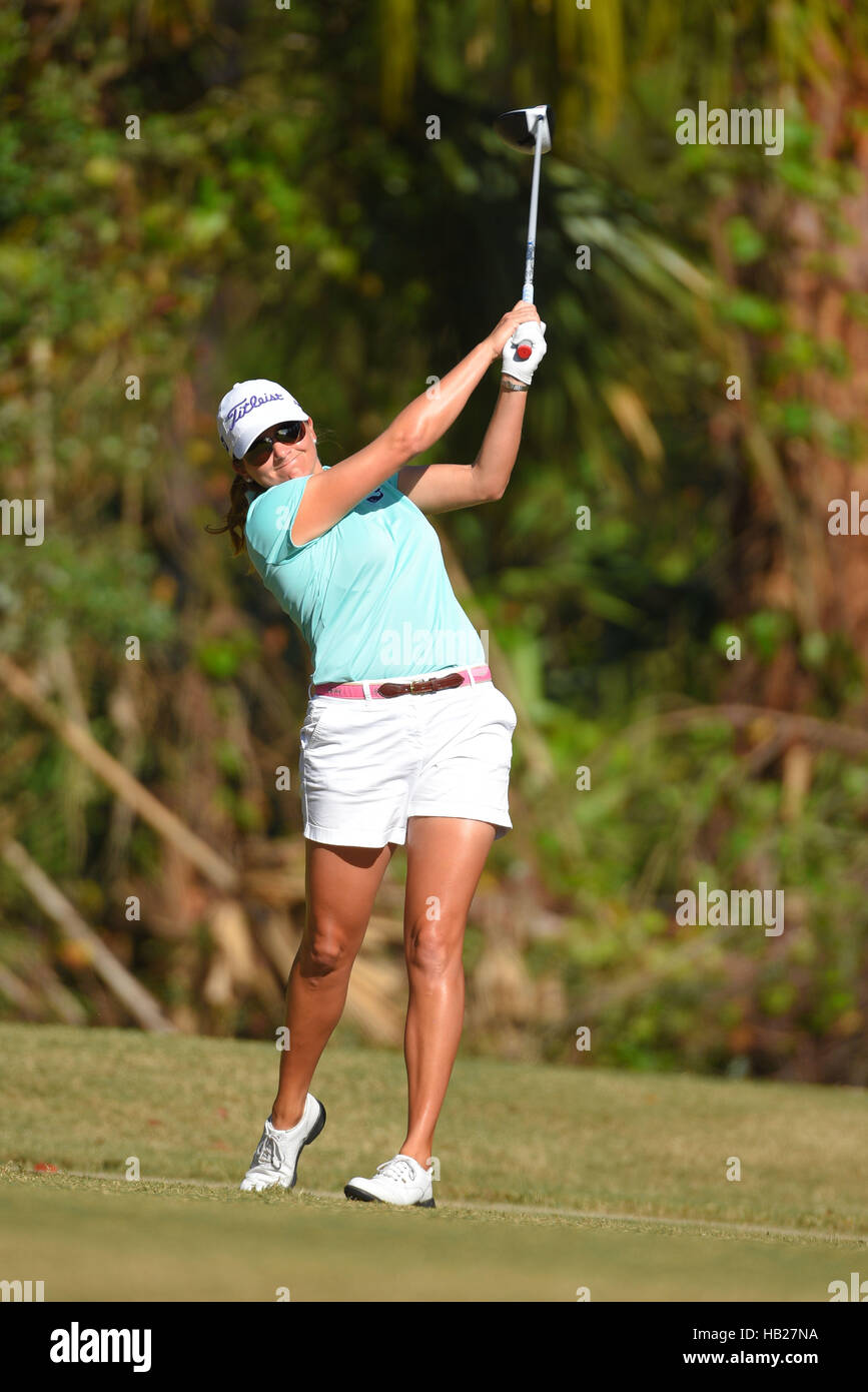 Daytona Beach, Florida, USA. 4th Dec, 2016. Dori Carter during the final round of LPGA Q-School ...