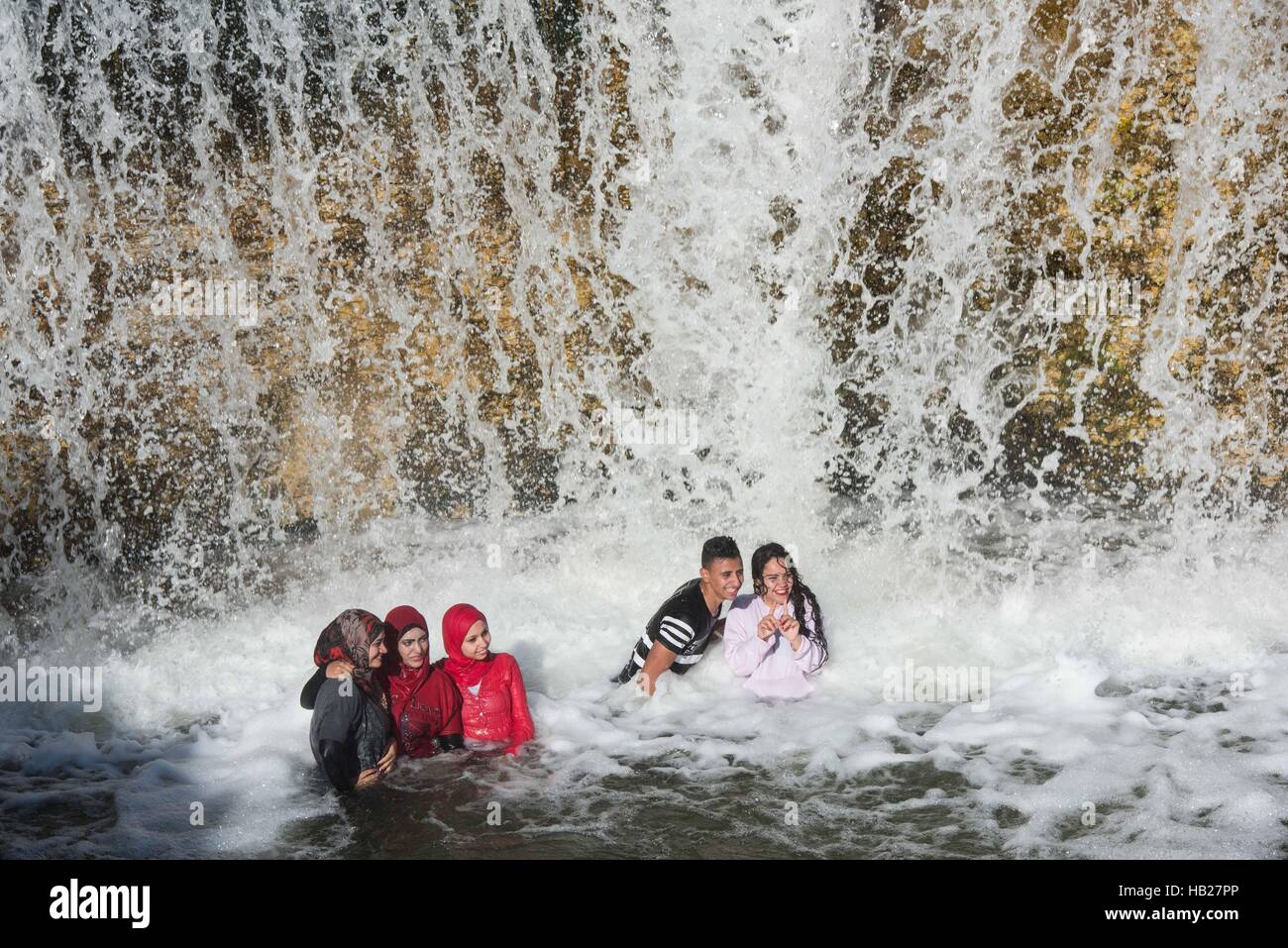 Wadi el rayan waterfall egypt hi-res stock photography and images - Alamy