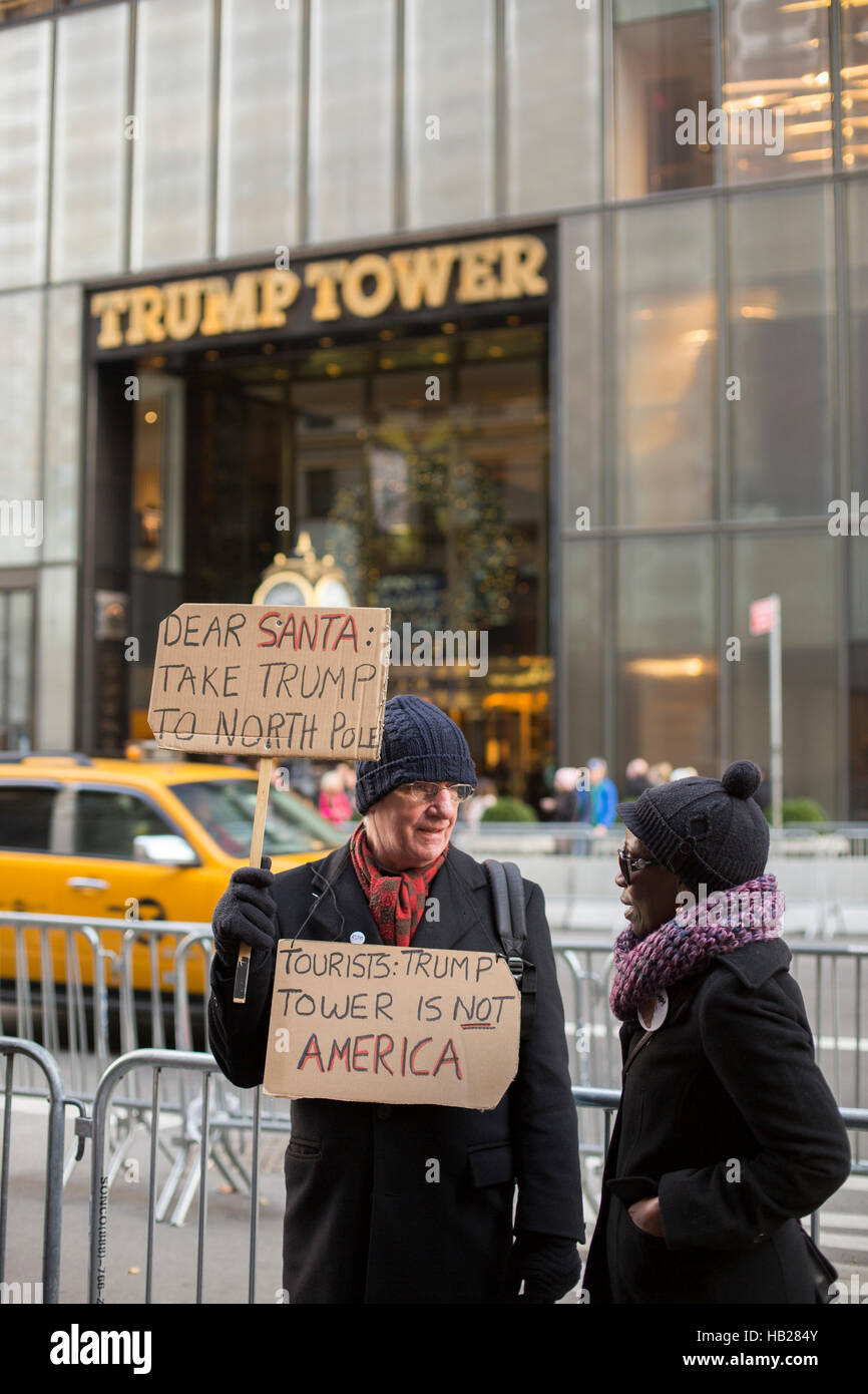 Trump Tower New York City High Resolution Stock Photography and Images ...