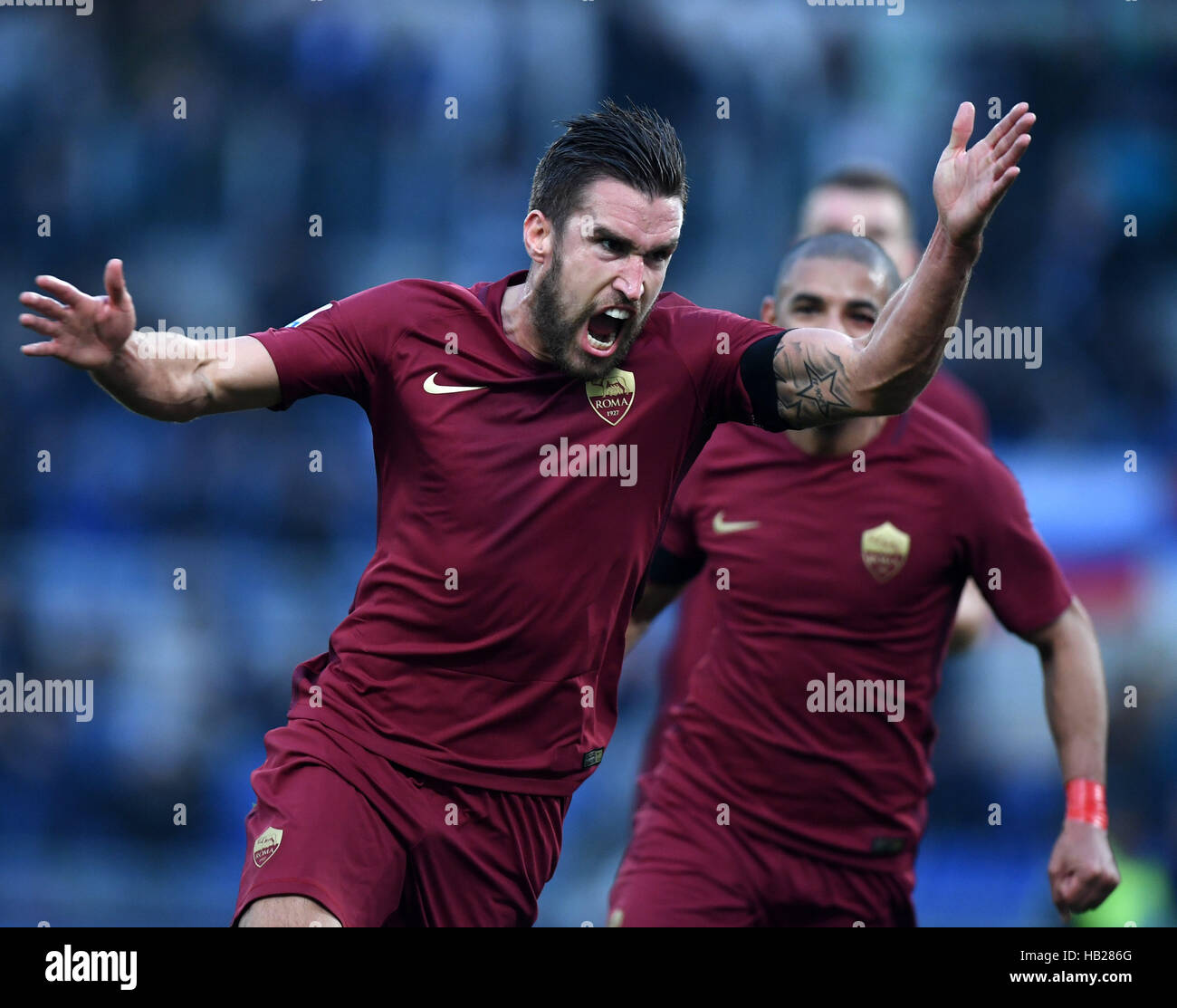 Kevin strootman lazio roma hi-res stock photography and images - Alamy
