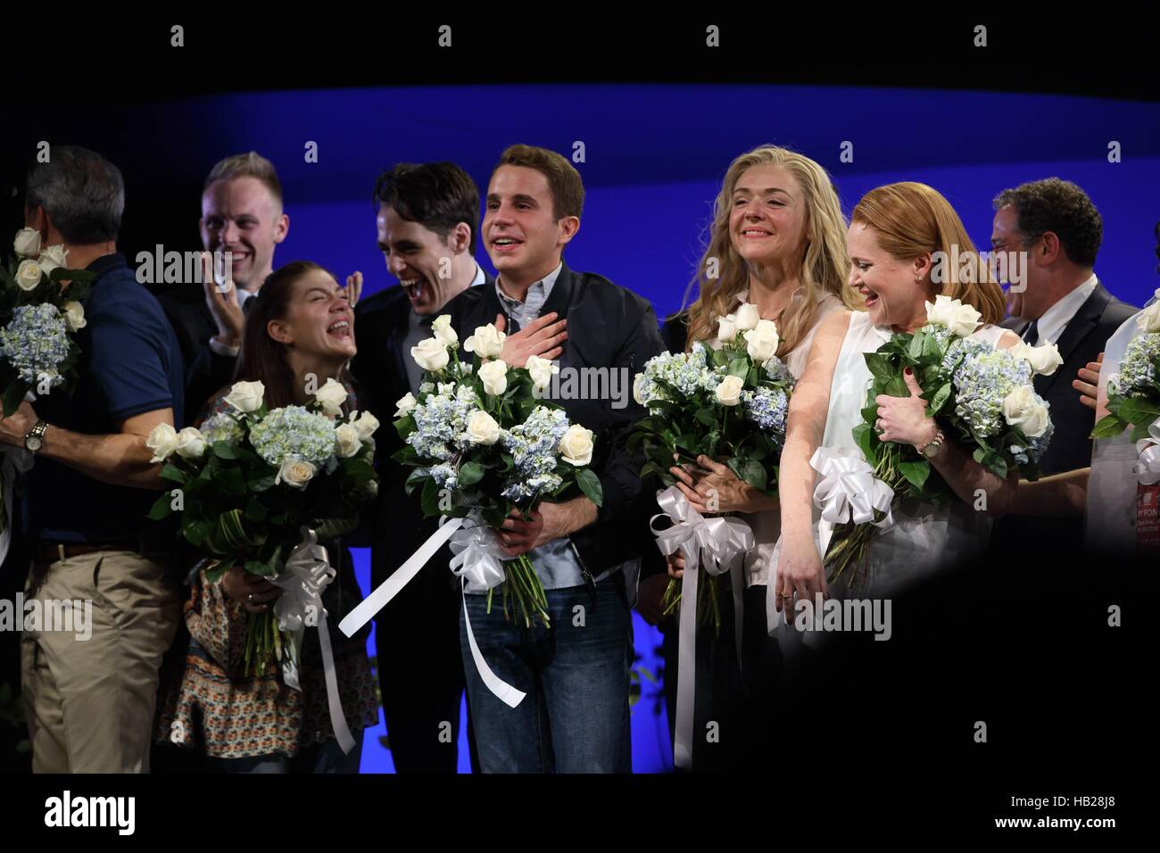 New York, NY, USA. 4th Dec, 2016. Justin Paul, Laura Dreyfuss, Steven ...