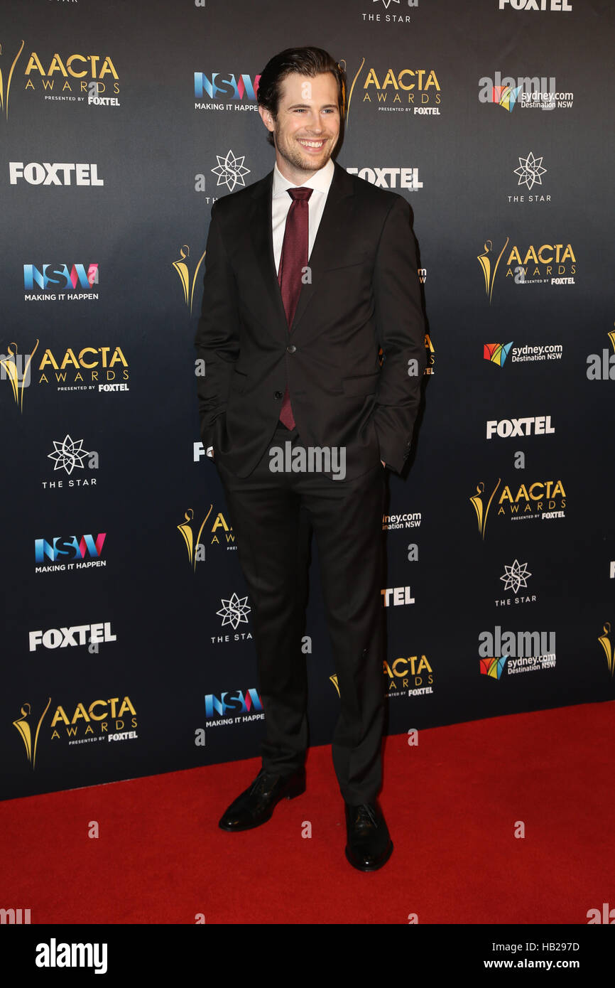 Sydney, Australia. 5 December 2016. Pictured: David Berry. Celebrities ...