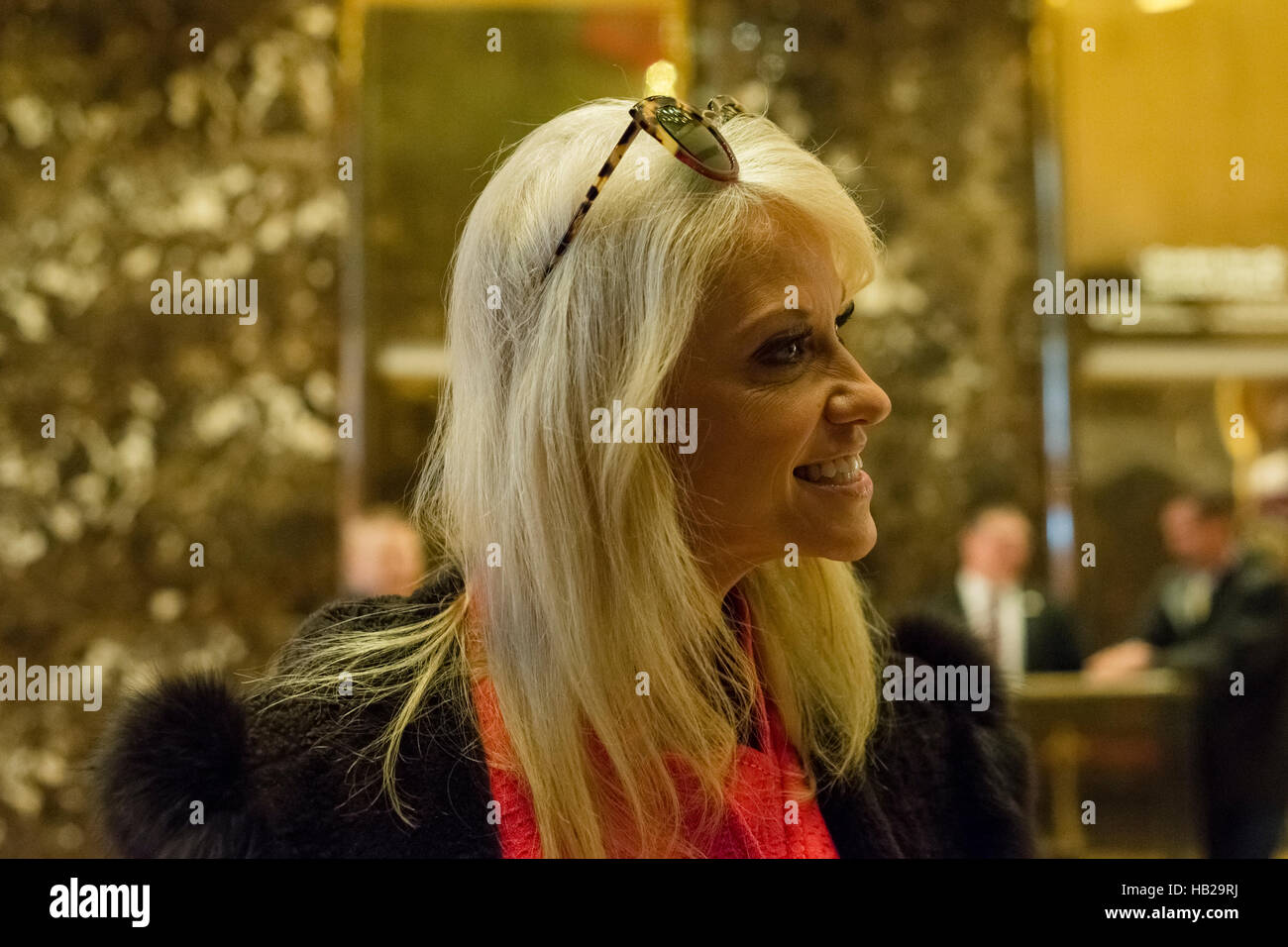 New York, USA. 3rd Dec, 2016. Trump campaign manager Kellyanne Conway ...
