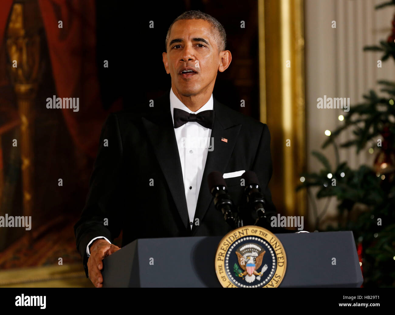 Washington DC, USA. 04th Dec, 2016. United States President Barack ...