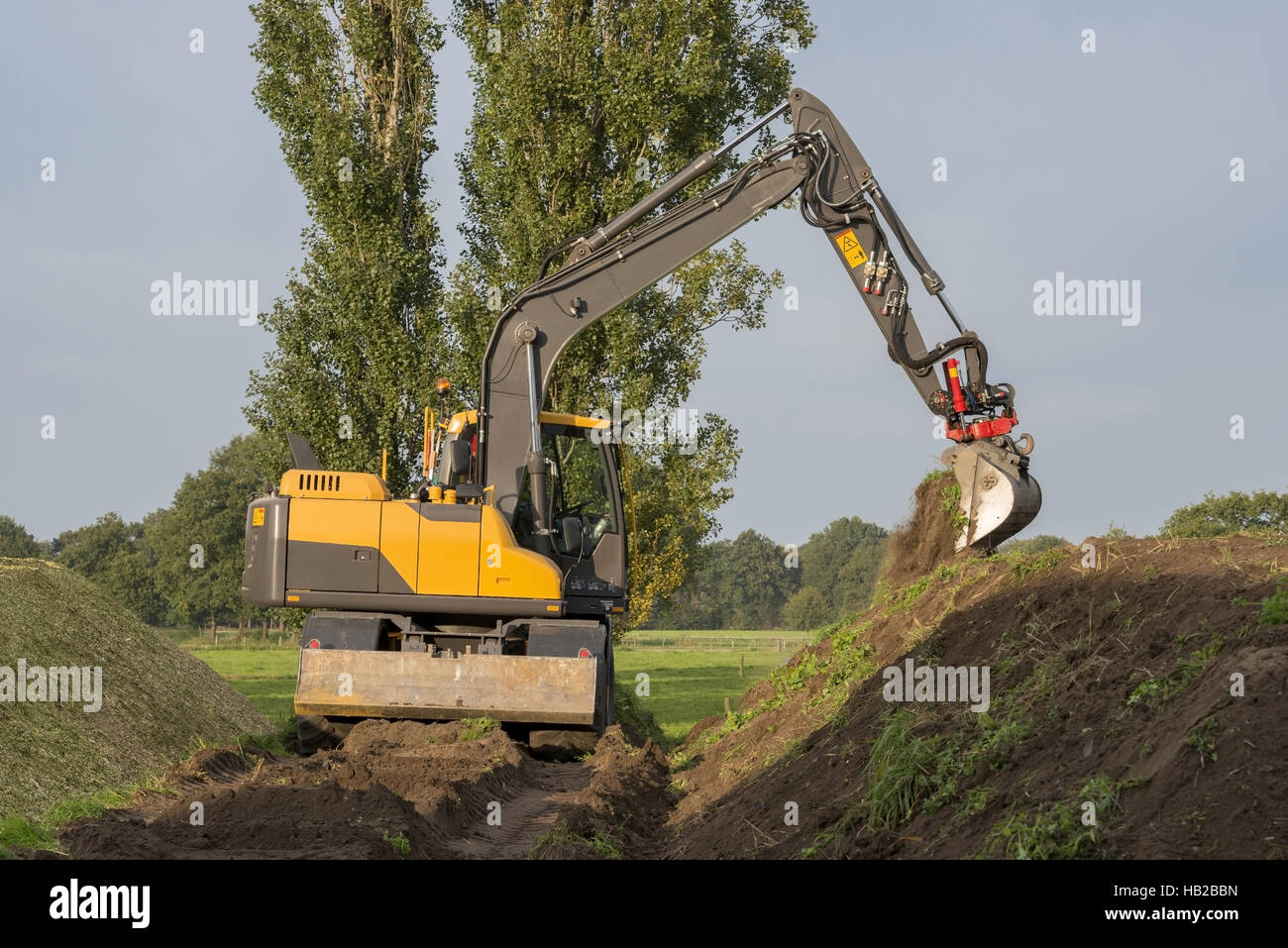 Agriculture shredded corn silage Stock Photo - Alamy