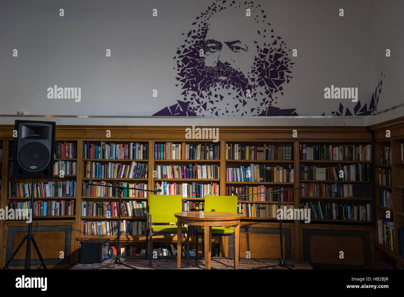 Karl-Marx-Avenue, Berlin, Karl-Marx Library Stock Photo - Alamy