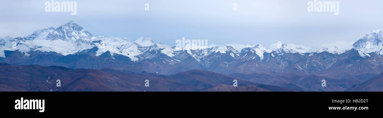 Himalaya panoramic view hi-res stock photography and images - Alamy