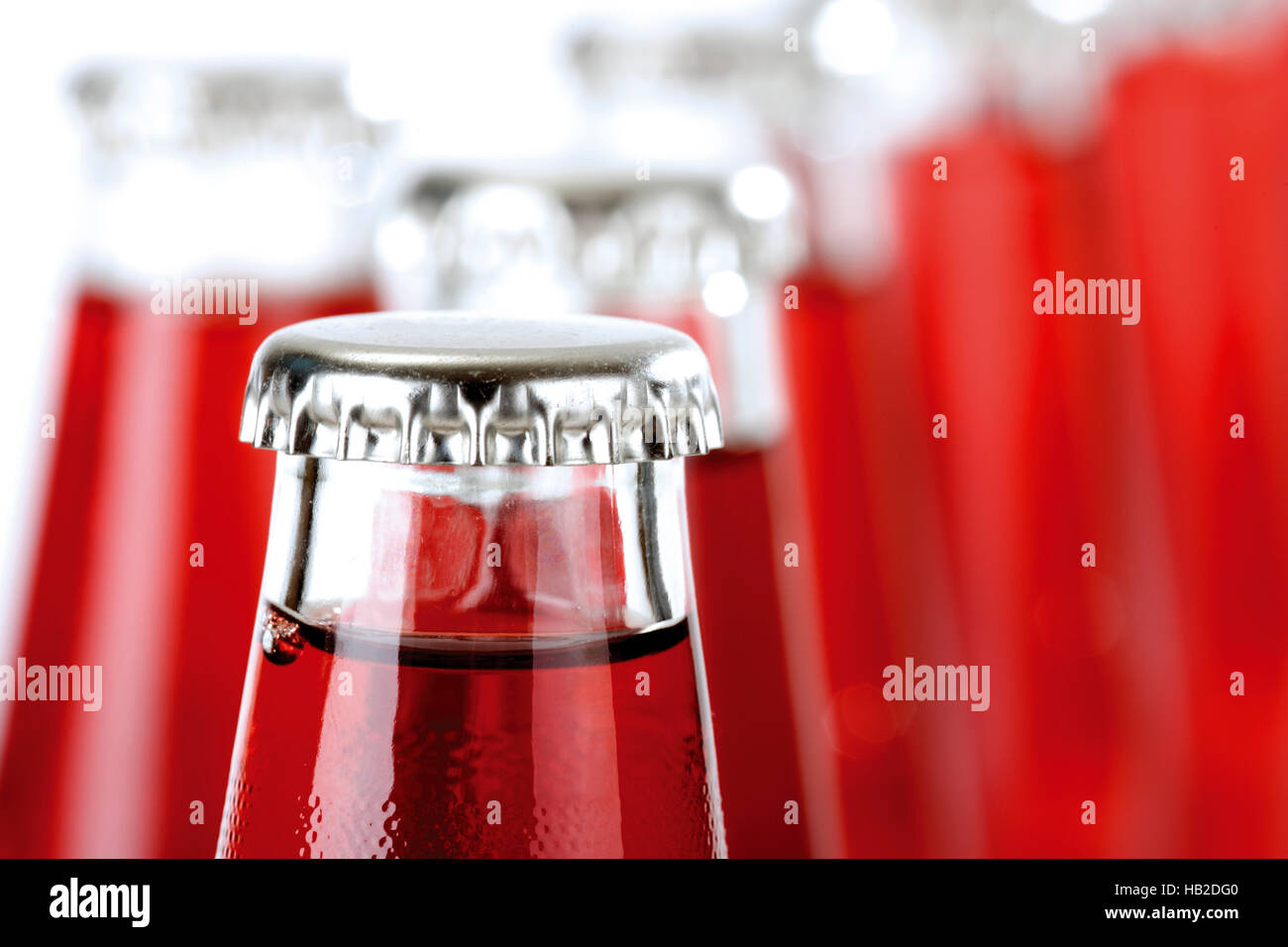 Bottles of herbal-aperitif, similar to Campari Stock Photo - Alamy