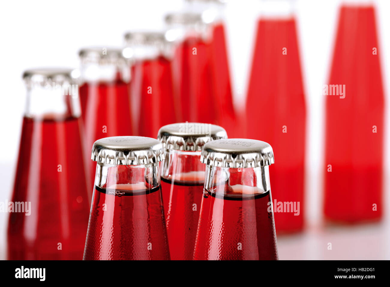 Bottles of herbal-aperitif, similar to Campari Stock Photo - Alamy