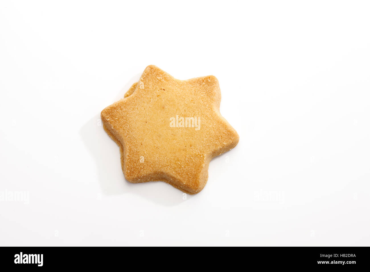Butter cookie, star Stock Photo - Alamy
