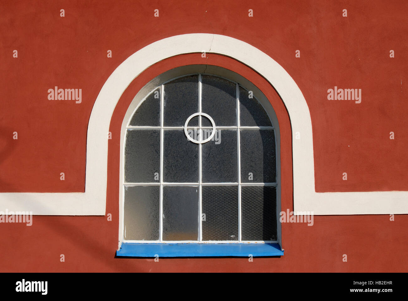 Ornate facade of the Orthodox church of St. Ludmila in Rimice, Czech ...