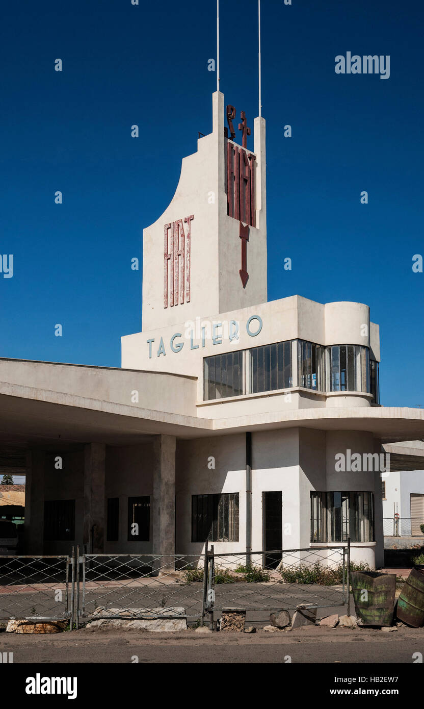 Asmara eritrea art deco hi-res stock photography and images - Alamy