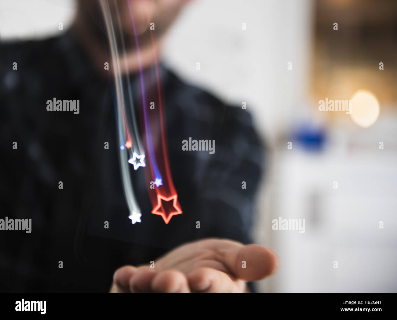 Falling stars hi-res stock photography and images - Alamy