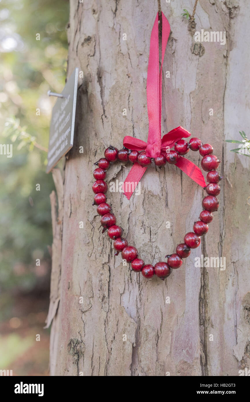tree burial site, waldfriedhof cemetery Stock Photo - Alamy