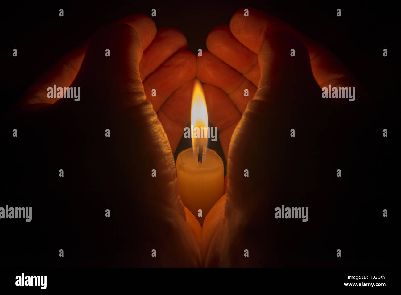 Burning hands hi-res stock photography and images - Alamy